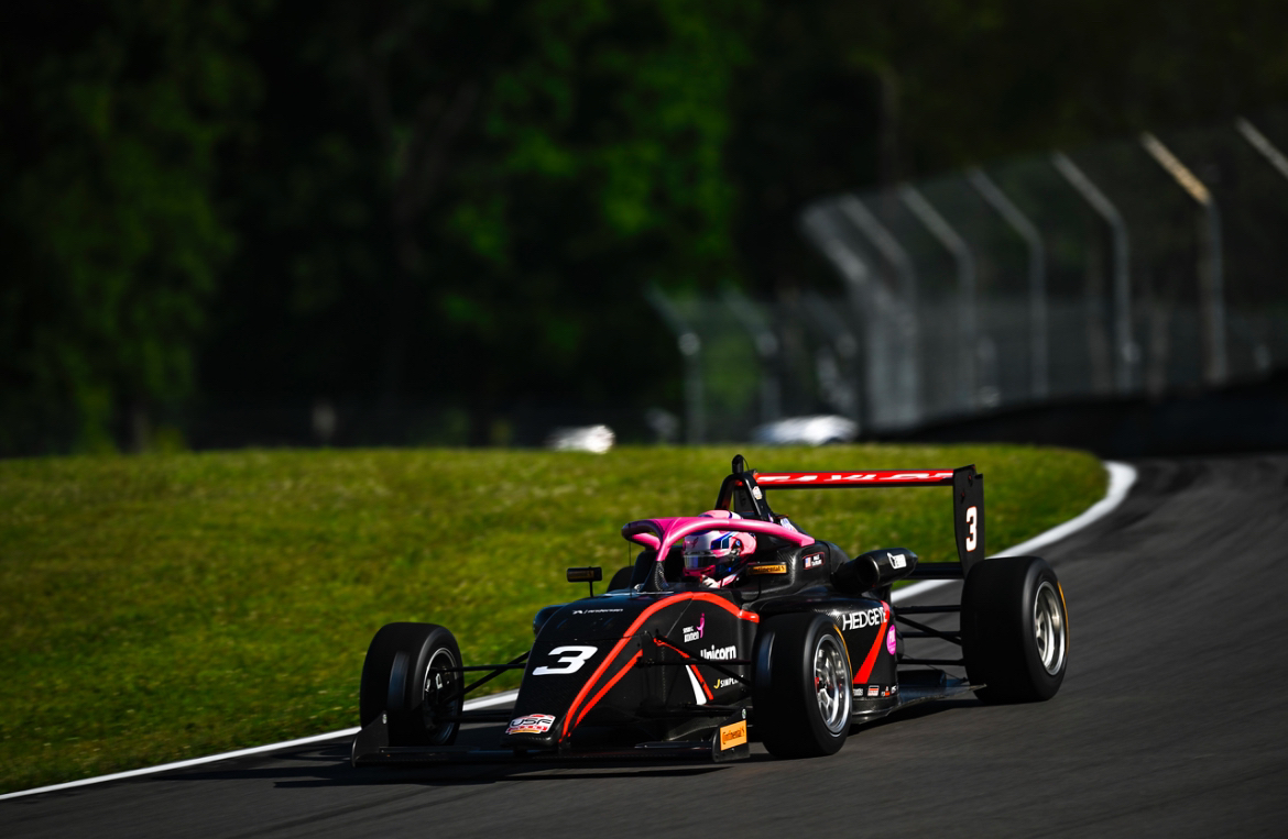 Max Taylor Wins Wreck-Filled USF2000 Mid-Ohio Opener on Wet Track ...