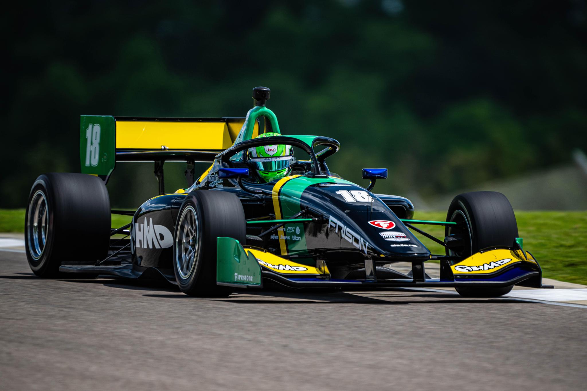 Full results of Indy NXT Barber test: Collet leads the field in Alabama ...