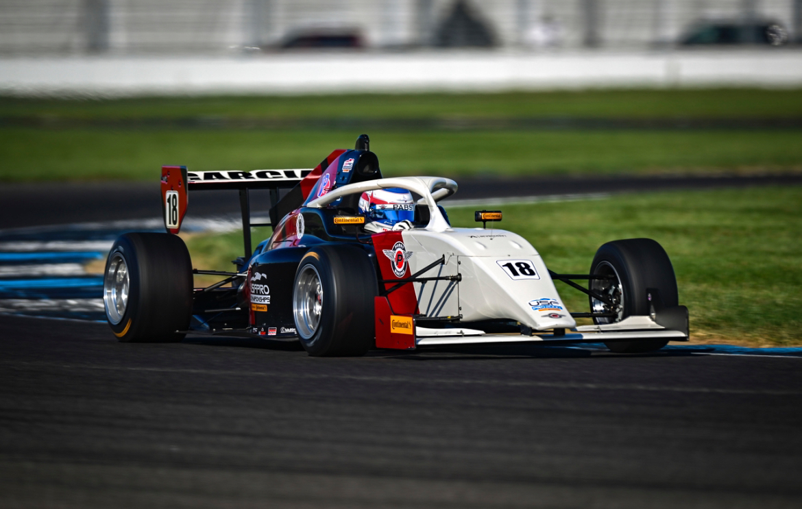Garcia fastest among USF Pro 2000 drivers during Indy fall test ...