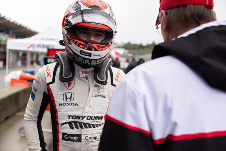 Callum Hedge grows in speed as Indy NXT offseason progresses ...