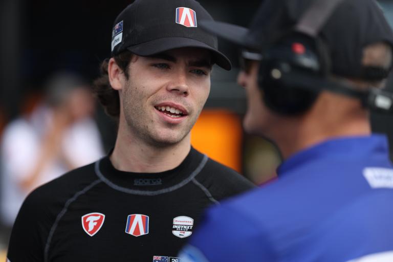 Lochie Hughes goes fastest in first Indy NXT practice at Mid-Ohio ...